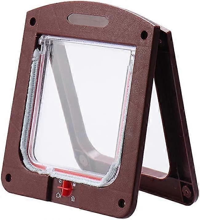 Cat Flap 22.4 x 20.3 x 3cm Dog Flaps Pet Door With Tunnel Cat Door ...