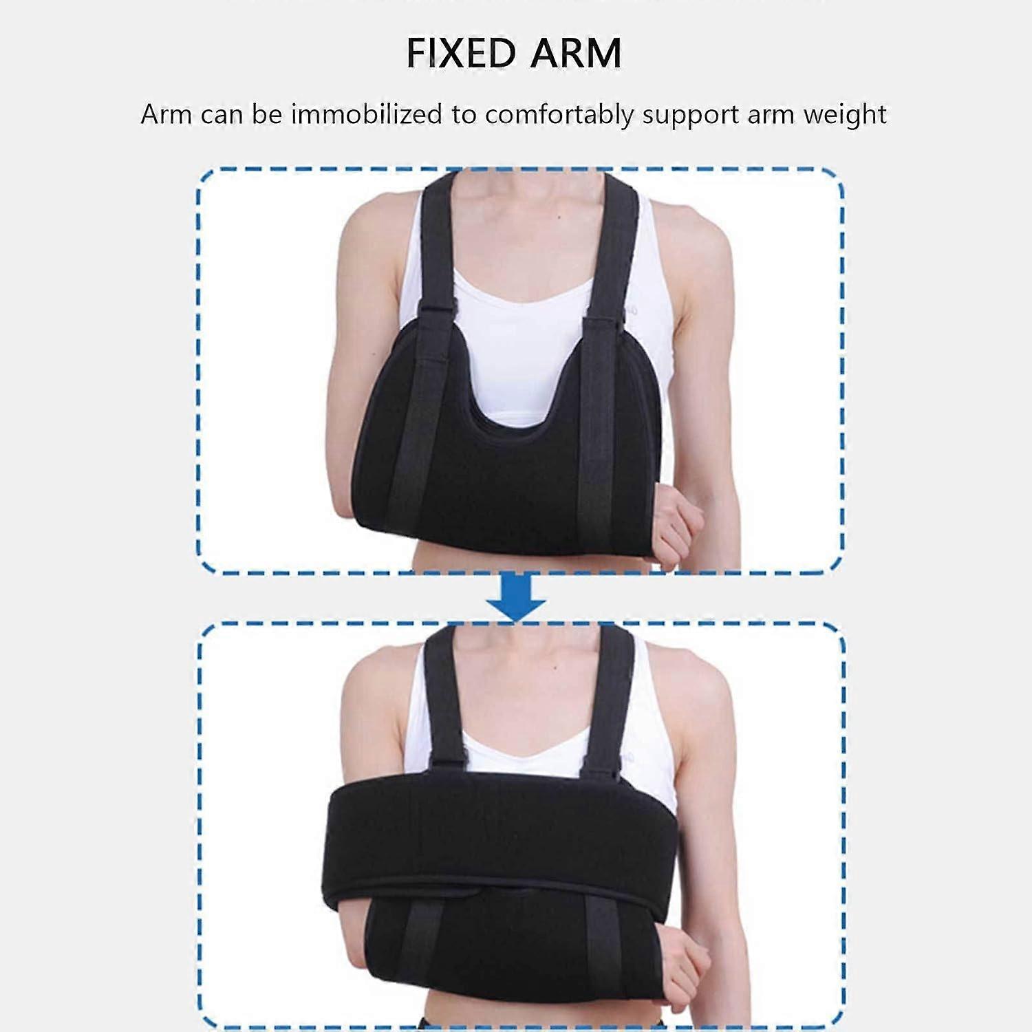 Universal Medical Shoulder Arm Sling Swathe Brace Reinforced ...