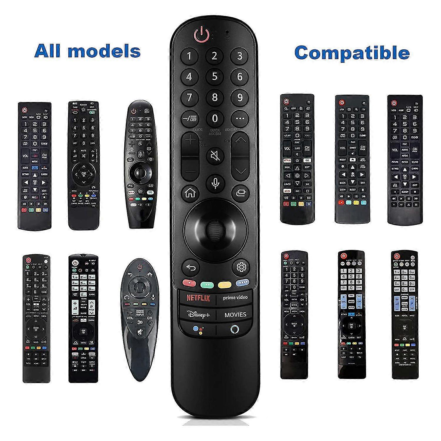 Universal Remote Control For Lg Tv Led Lg An-mr21ga An-mr21gc ...
