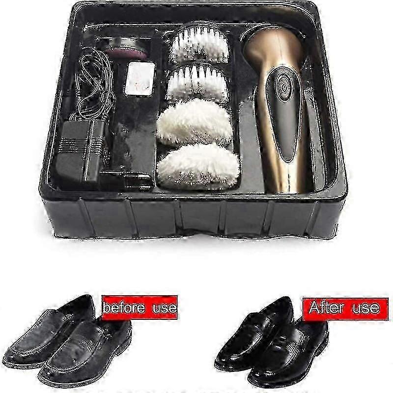 Electric Shoe Polisher Electric Shoe Brush, Portable Shoe Polisher With ...