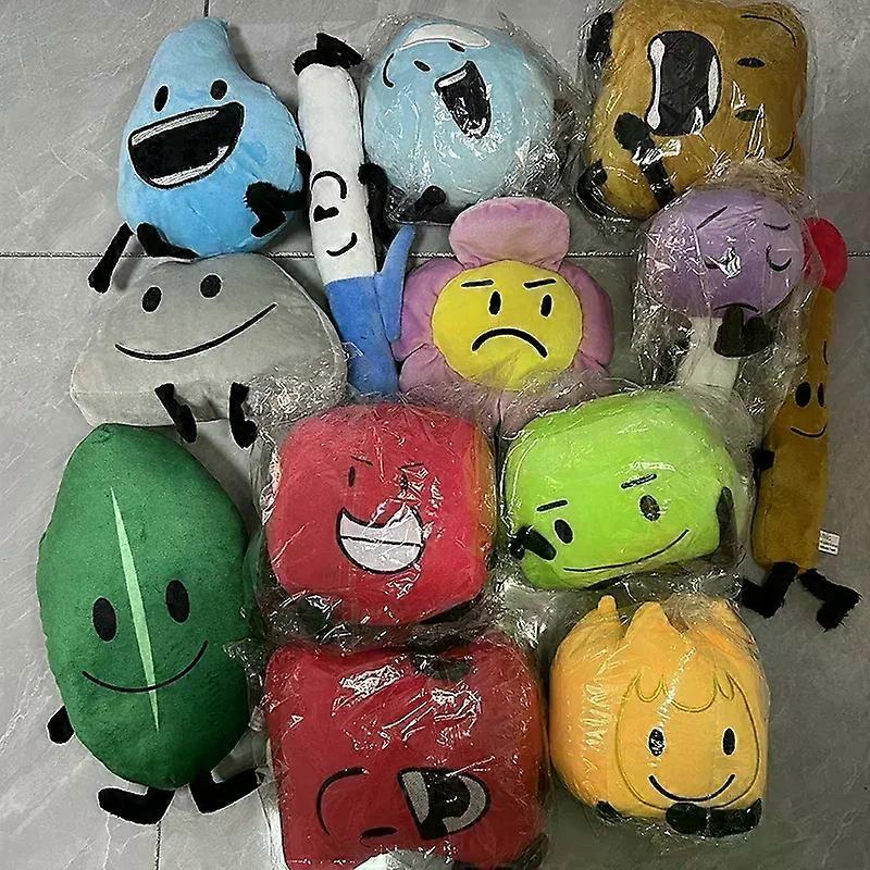 Gaibosi Anime Battle for Dream Island Plush Toy BFDI Stuffed Doll Fire ...