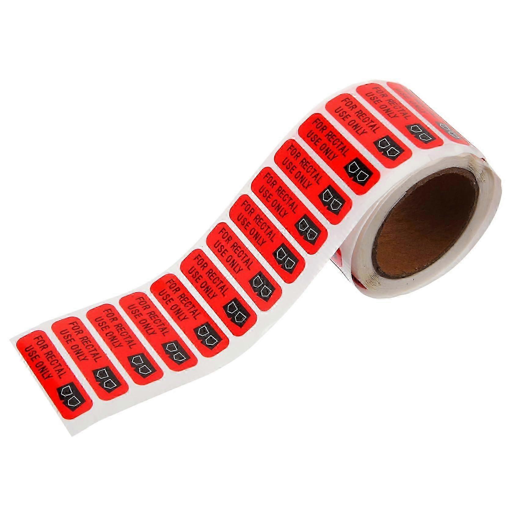 500Pcs For Rectal Use Only Stickers, Rectal Label Prank Stickers, Funny ...