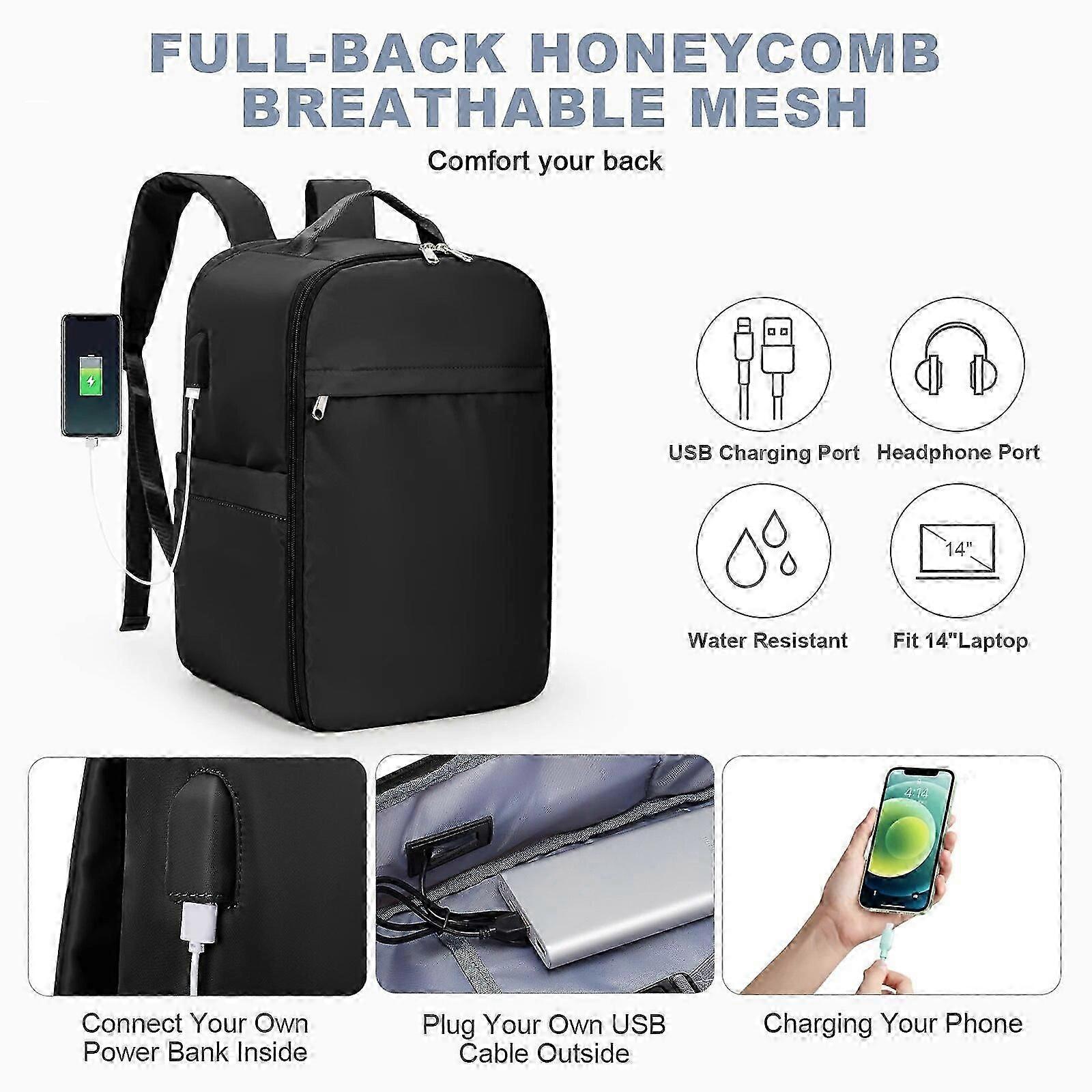 Ryanair Backpack 40x20x25 Cabin Bag, Hand Luggage Travel Backpack for ...