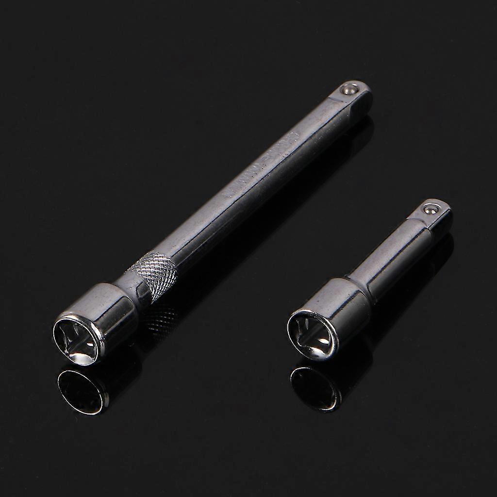 1/4" Long Short Drive Extension Bar Set Adapter Connecting Rod Socket ...
