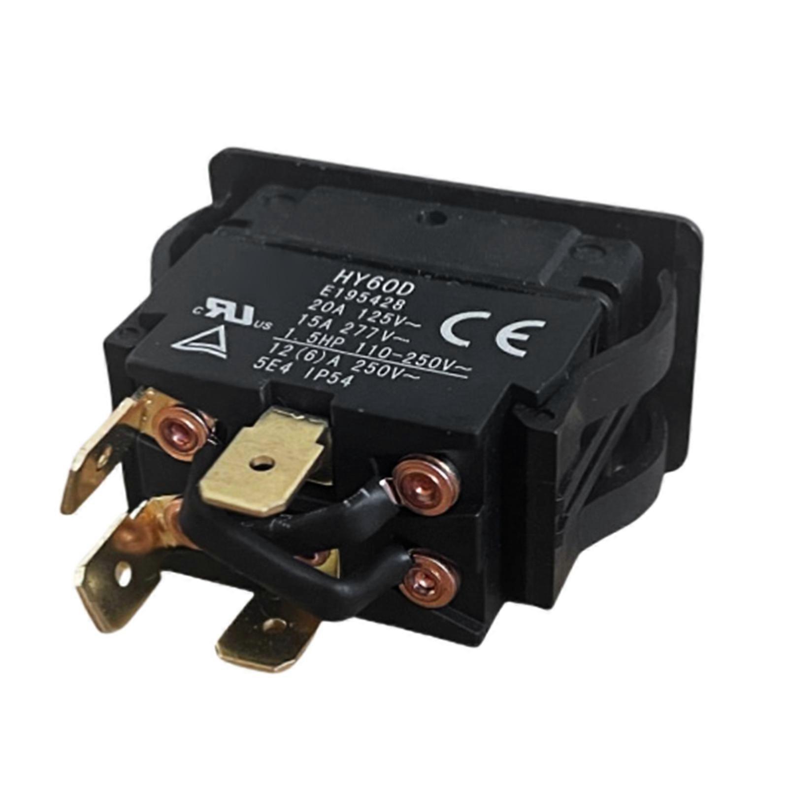 Heavy Duty Push Button Rocker Switches 20A Versatile Push Button ...