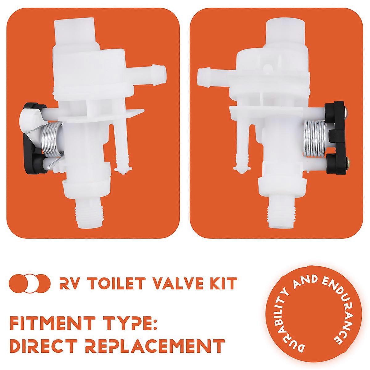 RV Water Valve Kit RV Toilet Water Module Repair Kit for Bravura ...