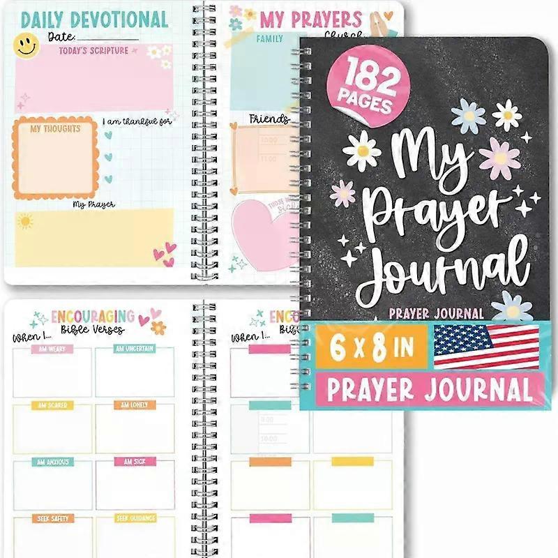 Prayer Journal Notebook for Women | Guided Daily Prayer Journal ...
