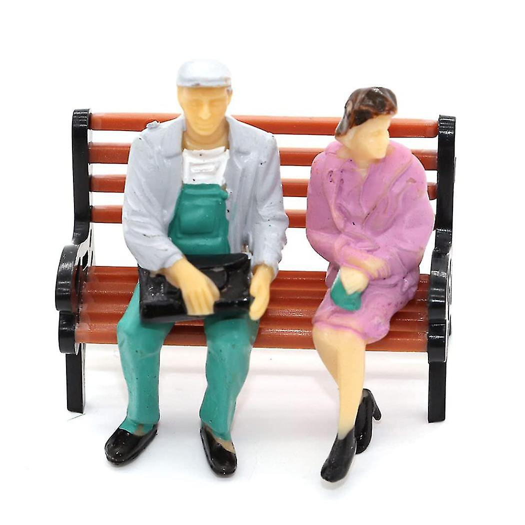 10pcs Model Ho N O Scale 1:150 Bench Chair Model Settee Street Park ...
