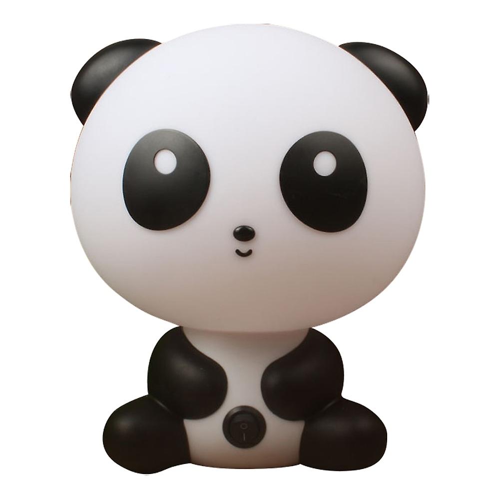 Tecknad Panda Björn Barn Sovrum LED Nattlampa Skrivbordslampa Barn Gåva ...