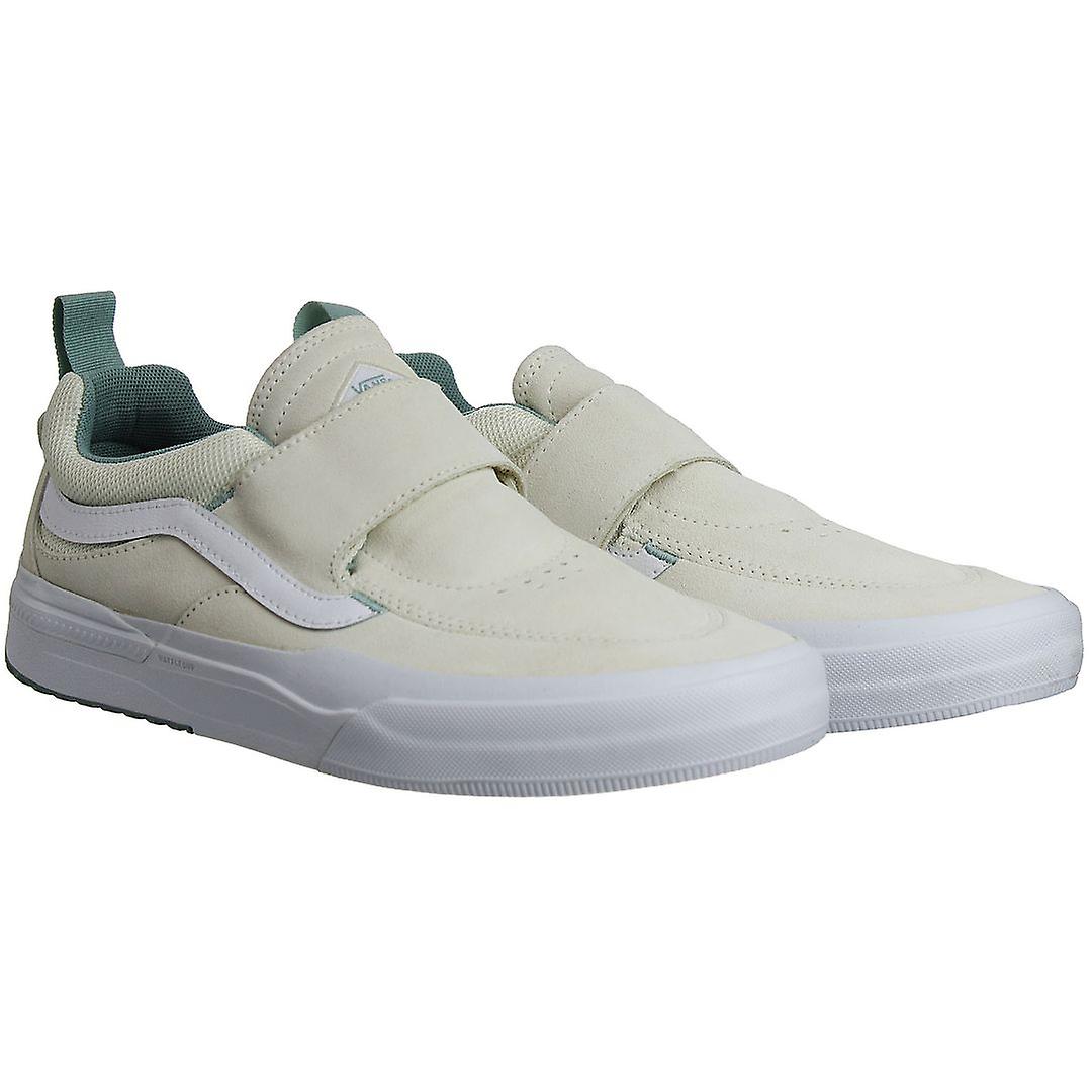 Vans Kyle Pro 2 Hook & Loop Beige Smooth Leather Mens Shoes VN0A4UW33KS ...