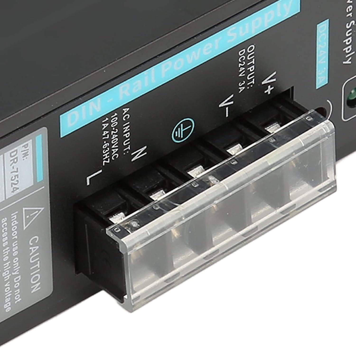 Industrial Din Rail Power Supply 75W 24VDC Rail Power Supply Full ...