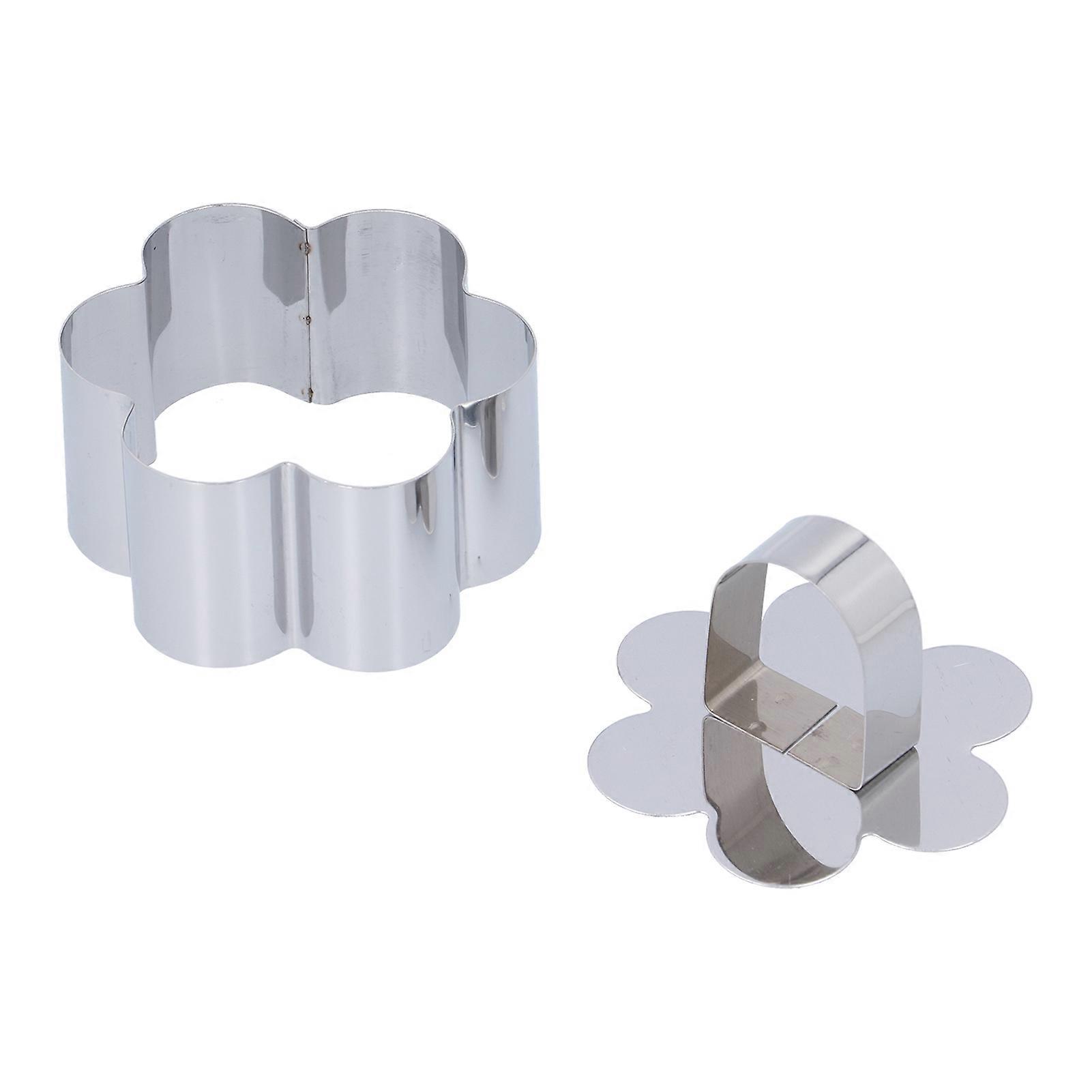 Cake Mousse Ring Mold Stainless Steel Dessert Rings Cake Cutter for ...