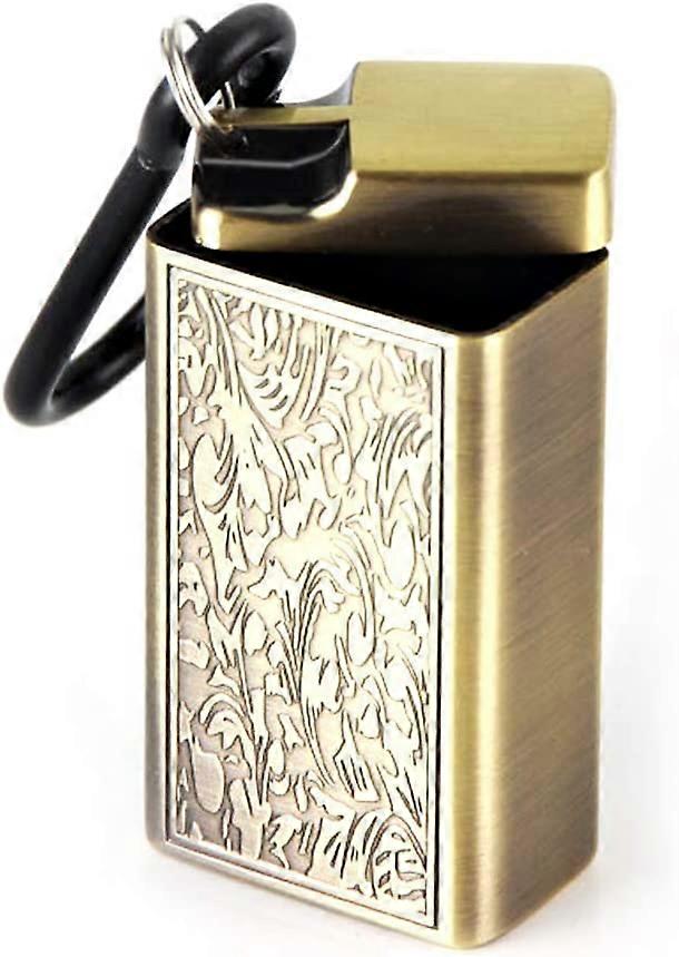 Portable Ashtray, Portable Ashtray with Key Ring, Mini Metal Cigarette ...