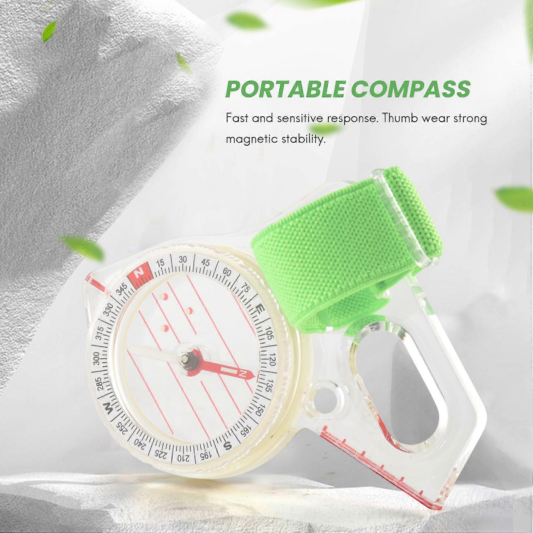 Professional Outdoor Thumb Compass Competition Elite Direction Compass Portable Compass Scale ...