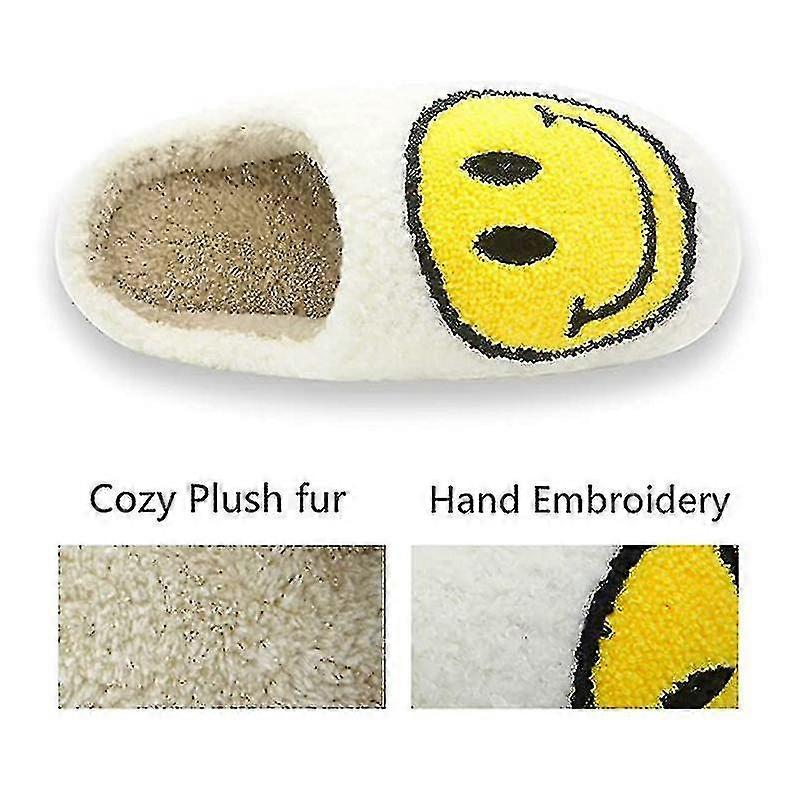 Slippers Smiley Face Slippers Women Smile Slippers Happy Face Slippers ...
