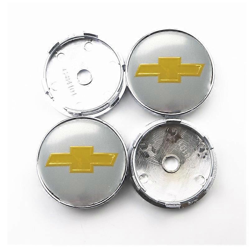 4pcs 60mm Car Wheel Hub Stickers Rim Center Cap Emblem Badge Decal For ...