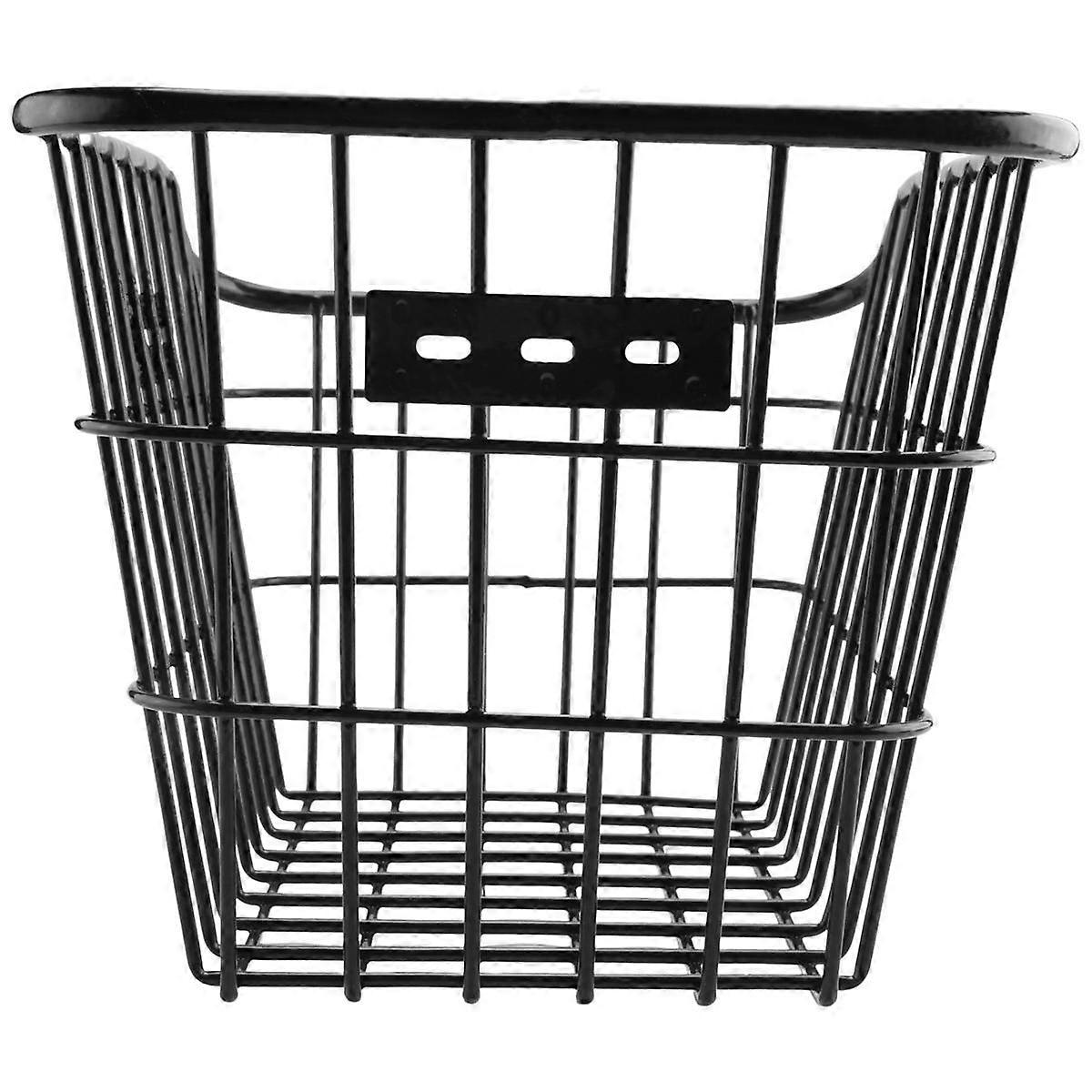 Rear Bike Basket Waterproof Large Capacity Metal Wire Bicycle Basket ...