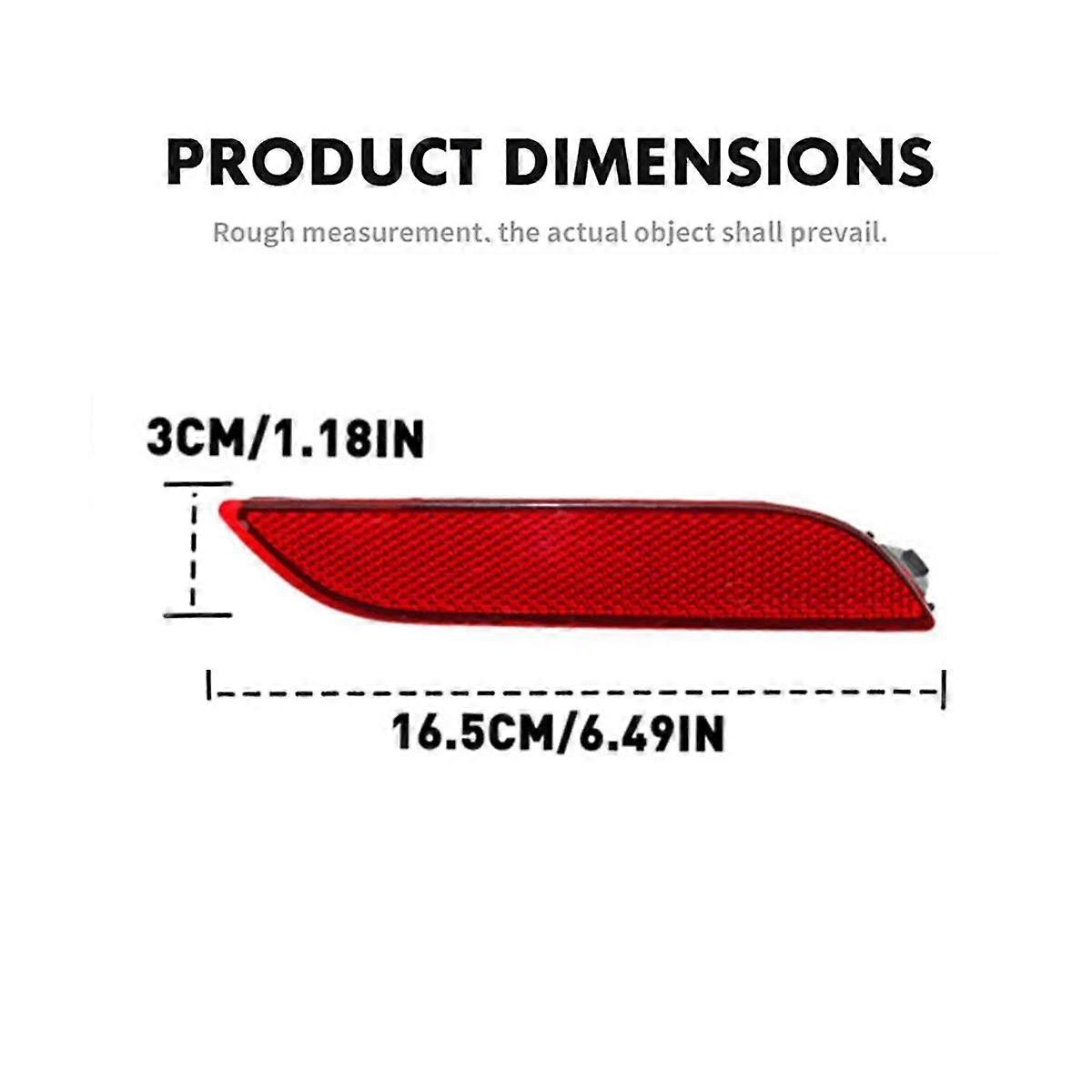 8191006070 8192006060 Rear Bumper Reflector Reflector Warning Lights ...