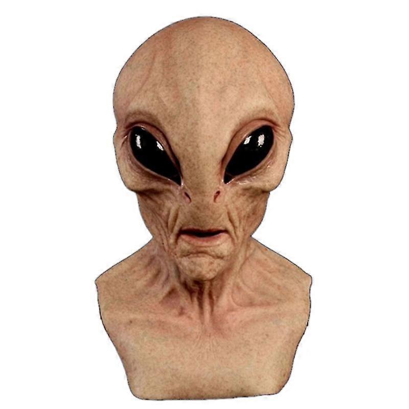 Halloween Creepy Latex Ufo Big Eyes Full Head Party Mask For Adults ...