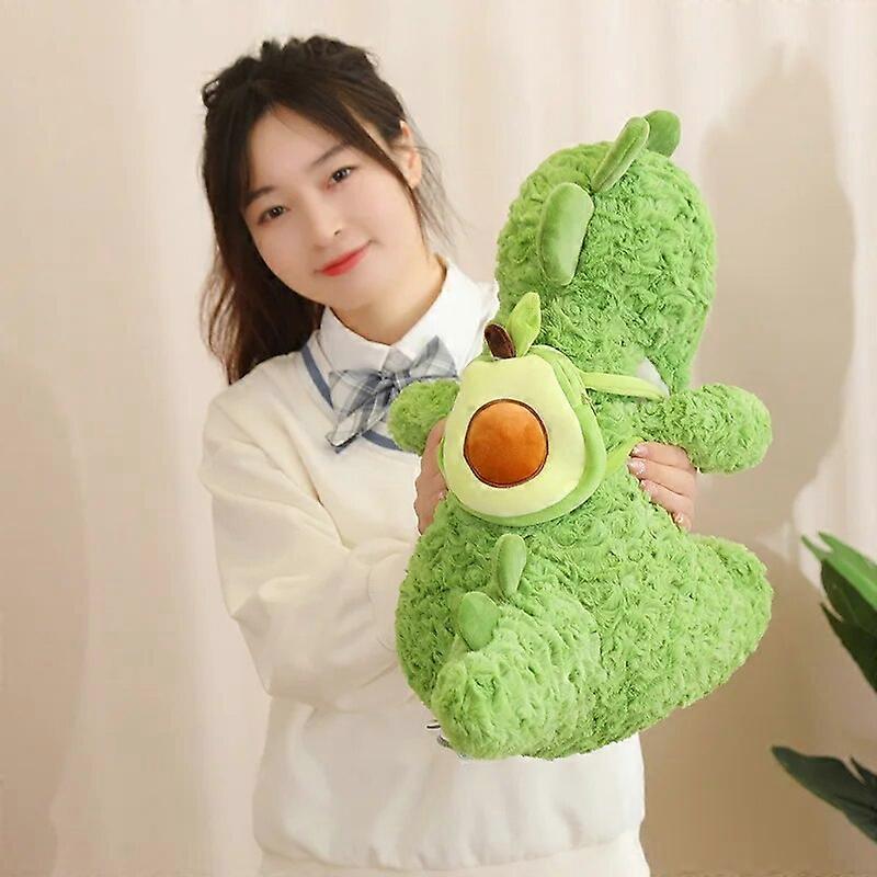 Kawaii Sitting Posture Brush Flower Dragon Plush Toy Rabbit Velvet ...