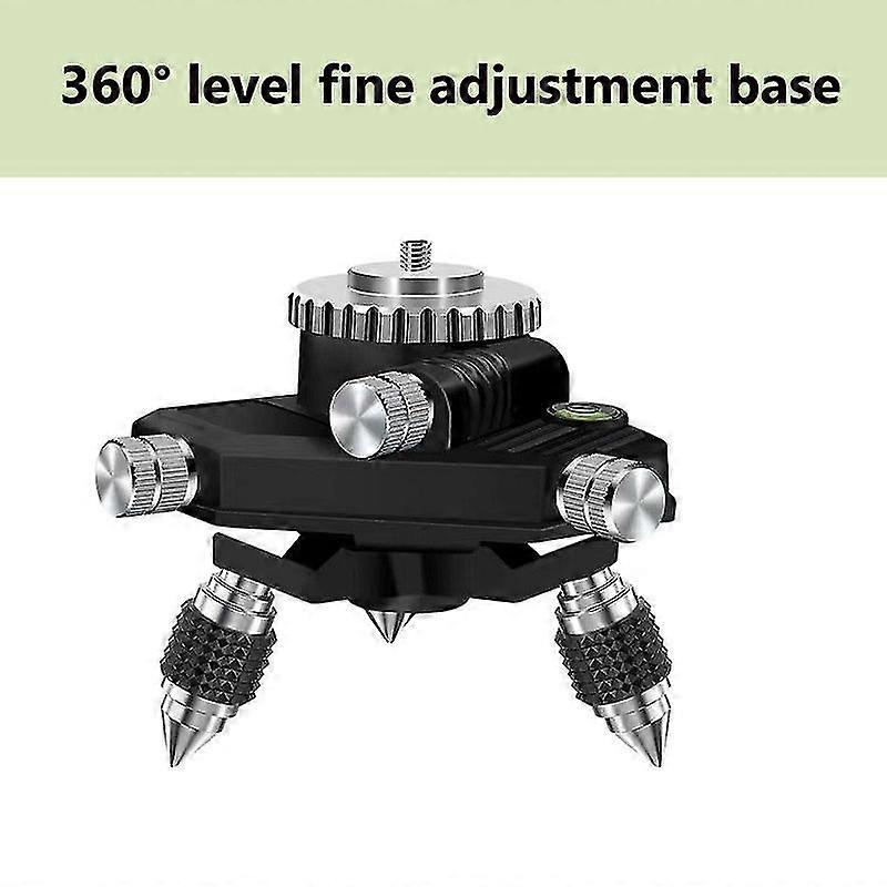 Tripod Connector, Adjustable 360 Swivel Laser Level Adapter, Manually ...