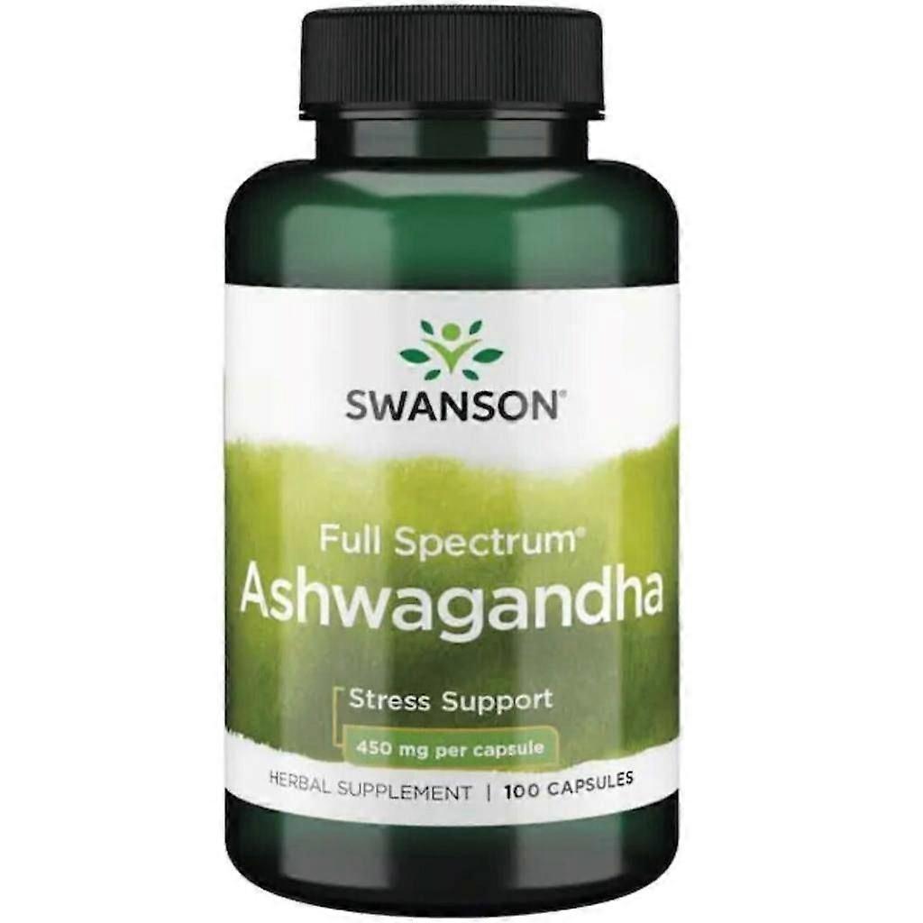 Swanson Full Spectrum Ashwagandha 450mg Capsules 100 | Fruugo ZA