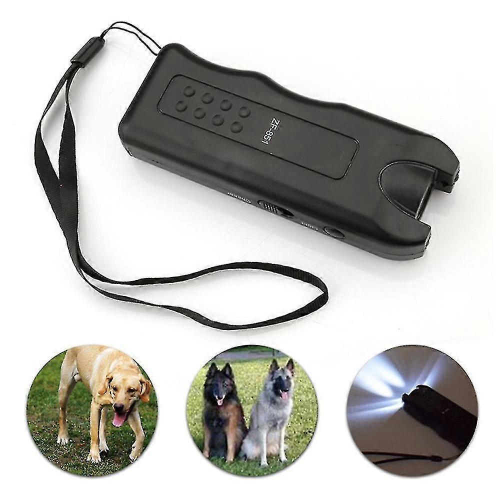 Dog Repeller Ultrasonic Handheld Anti Dog Barking Device 3 In 1 Dog ...
