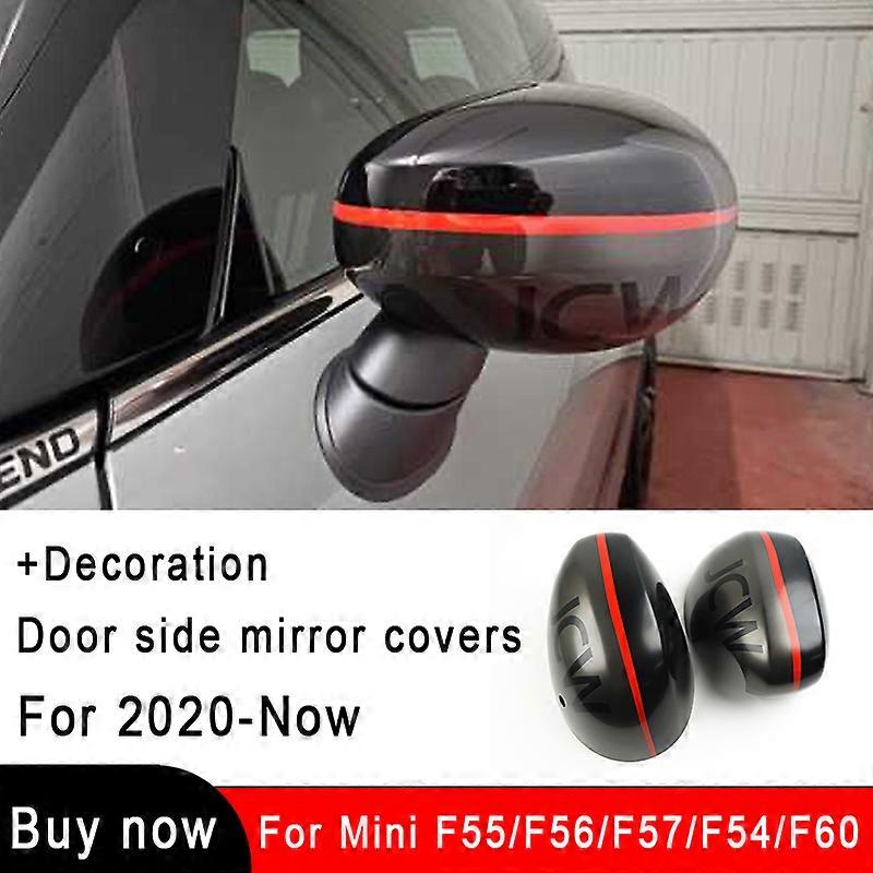 Car Interior Car Door Side Rearview Mirror Covers For Mini Cooper S JCW ...