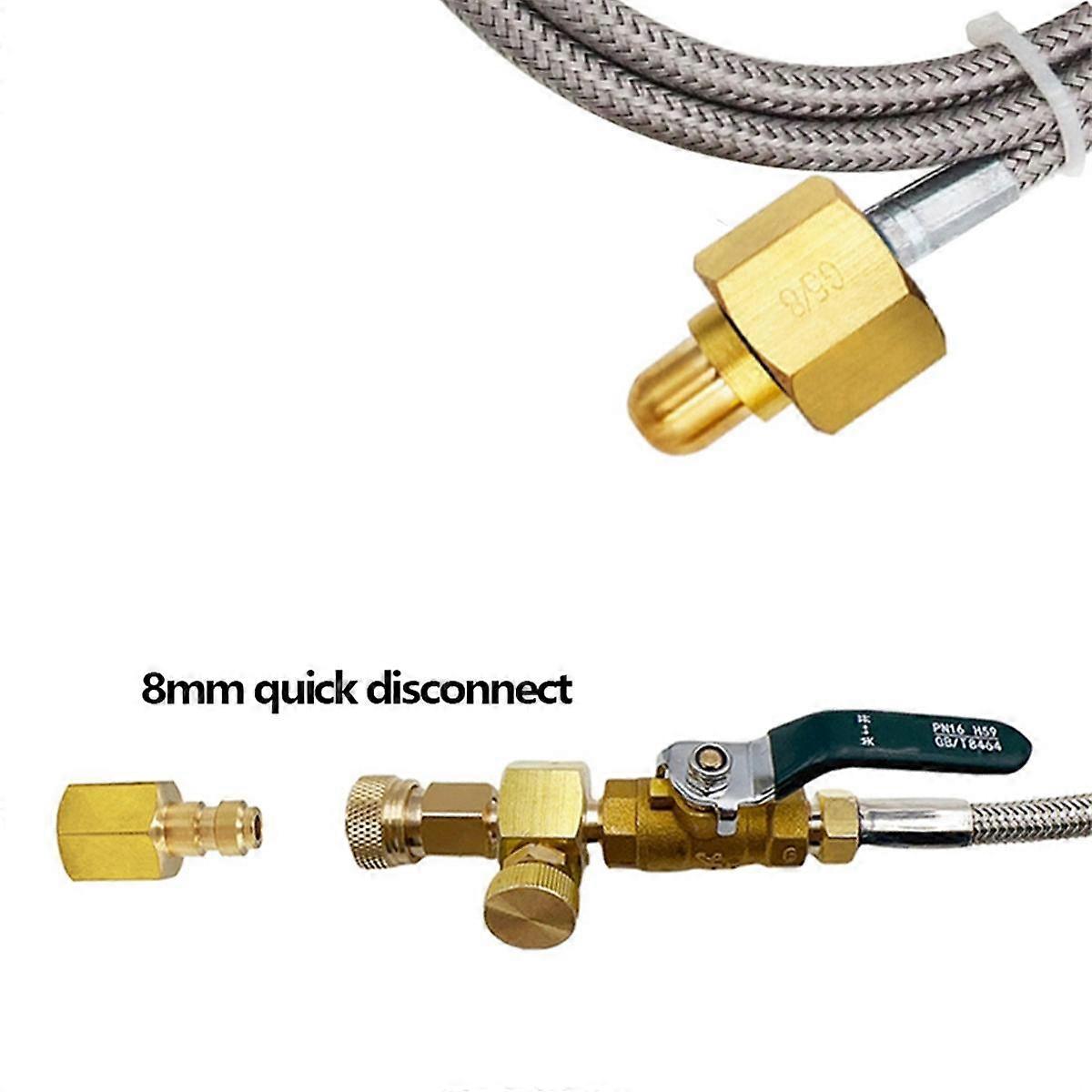 Nitrogen Bottle Filling Connector M11X1 Threaded Quick Connection ...