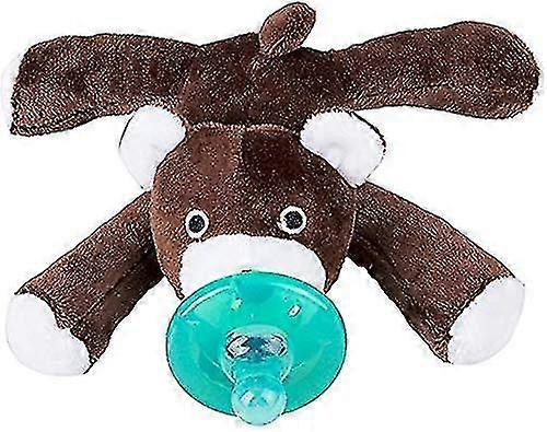 Newborn Pacifier With Stuffed Animal Baby Boys Pacifier Clips Baby Girl ...