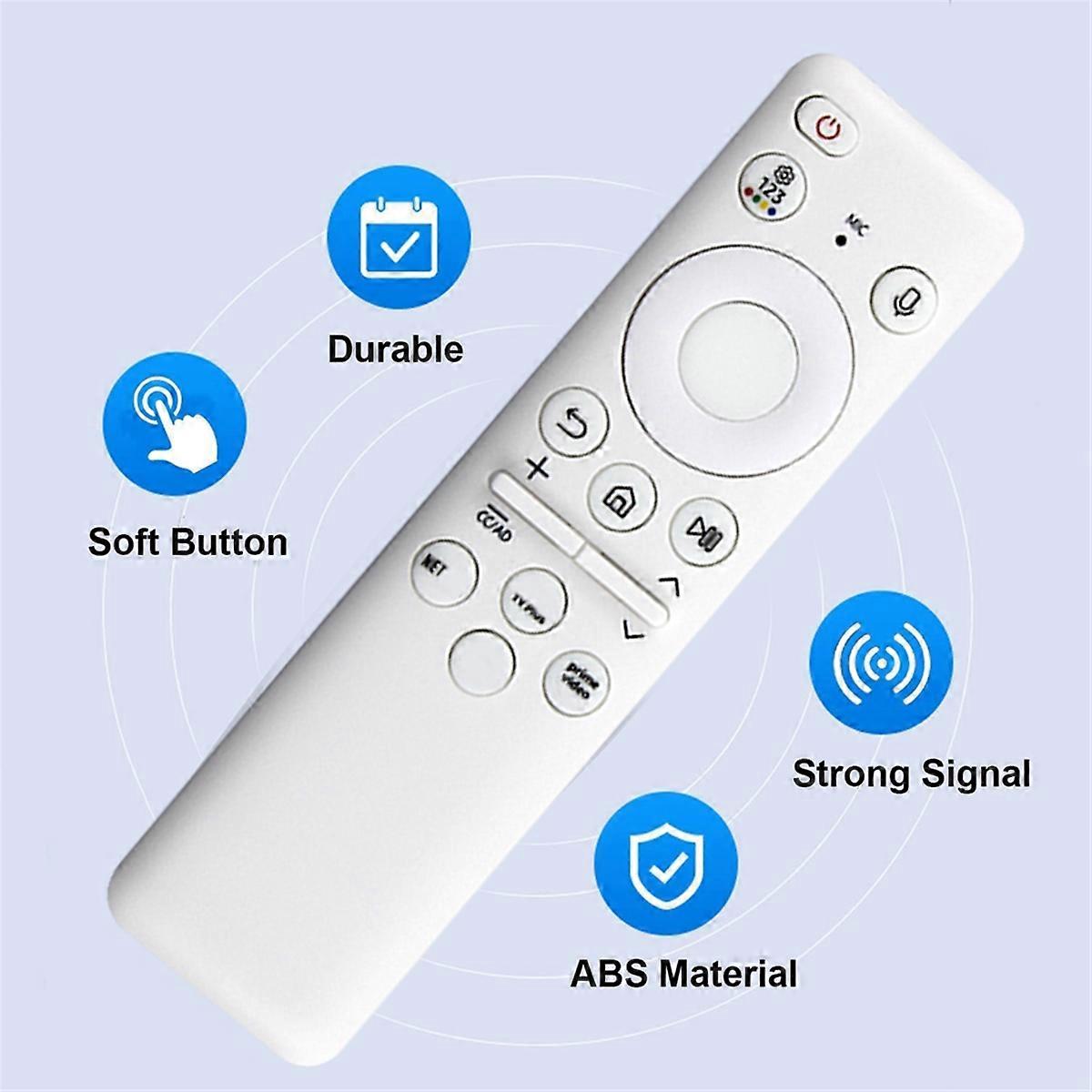 Replace for BN59-01432A Smart TV Voice Remote Solar Charging Remote for ...