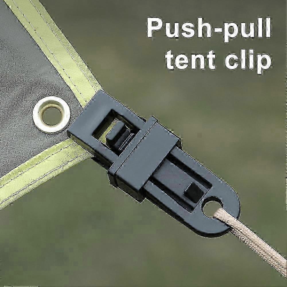 5x Plastic Outdoor Camping Hook Tent Windproof Fixing Tent Clamp ...