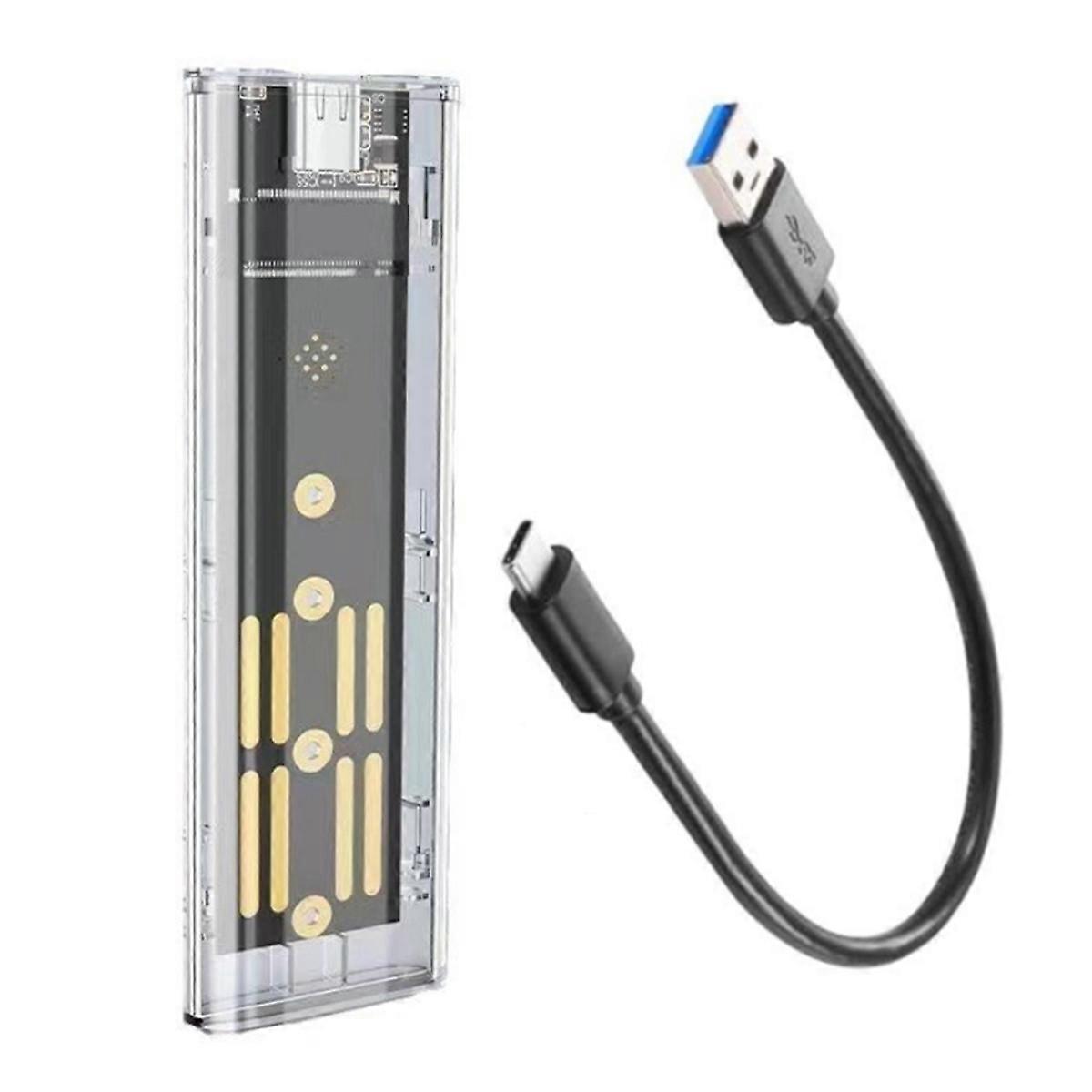 M2 SSD Case M.2 NVME SSD Enclosure Portable USB3.1 Type-C SSD parent ...