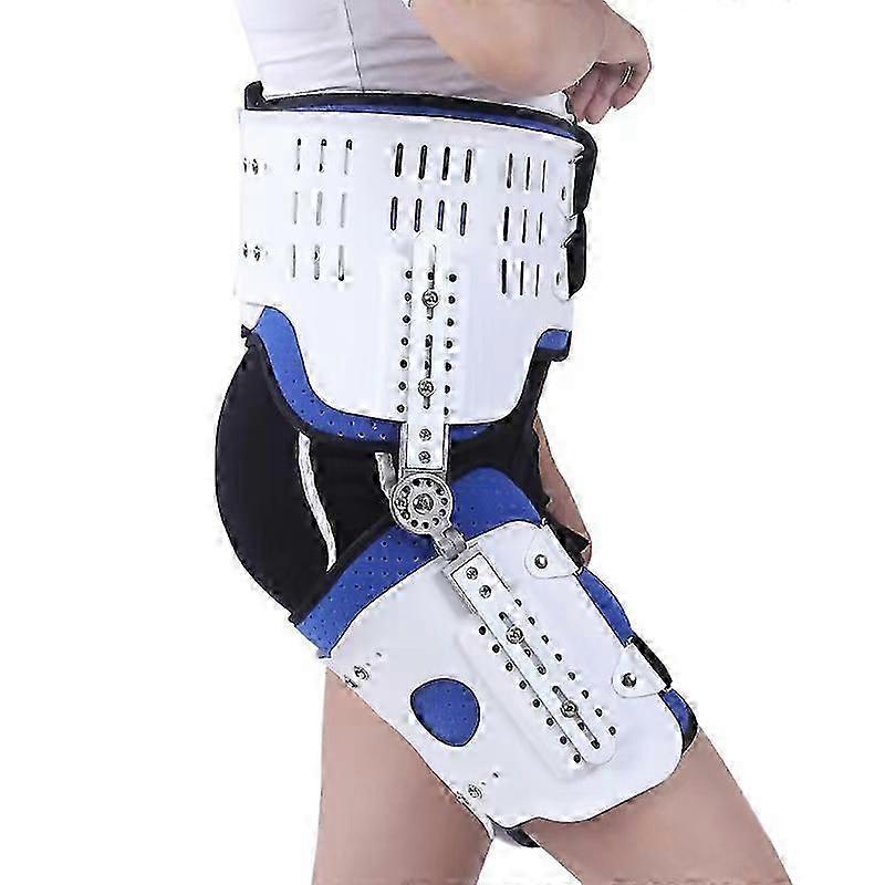 Adjustable Rom Hinged Hip Joint Abduction Orthosis Leg Brace ...