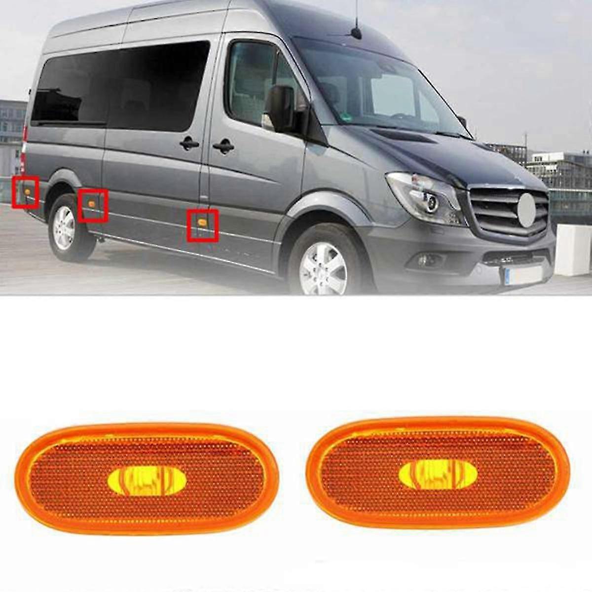 6PCS Car Side Marker Lights for Sprinter W906 Van Truck 2006-2018 ...