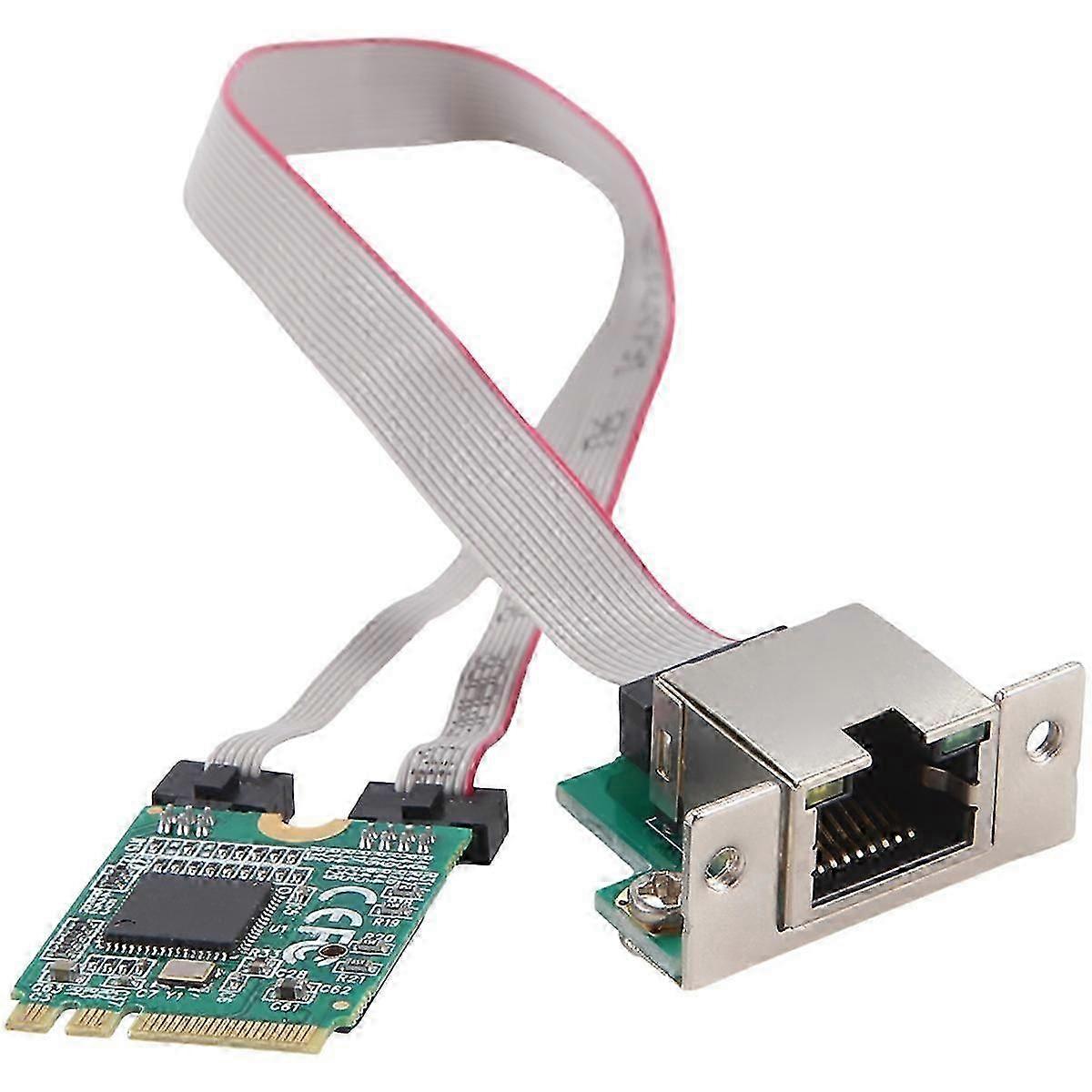 M.2 A+E Network Card Bent Pin Gigabit Single Port Server Network Card I210AT Chip GBE Ethernet ...