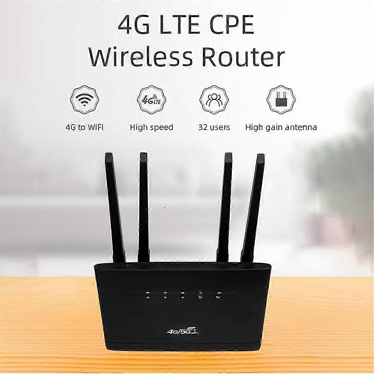 WR710 Wireless Router 300Mbps 4G LTE WIFI Router Modem 4 External ...