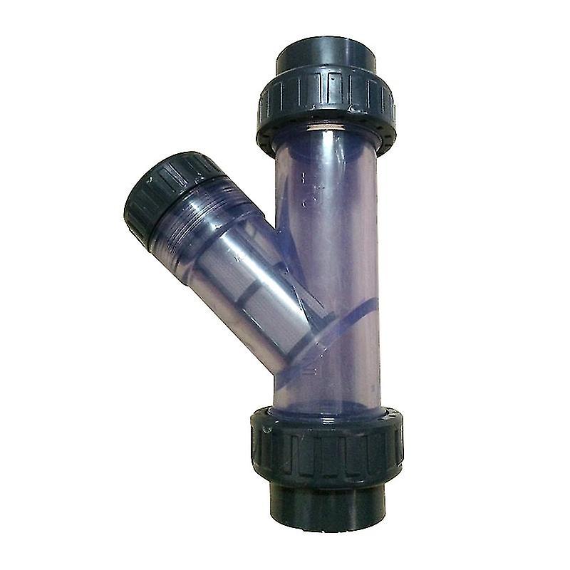 Pvc Pipe Filter Y Type 20mm 40mm Mesh Filter Aquarium Irrigation Pvc ...