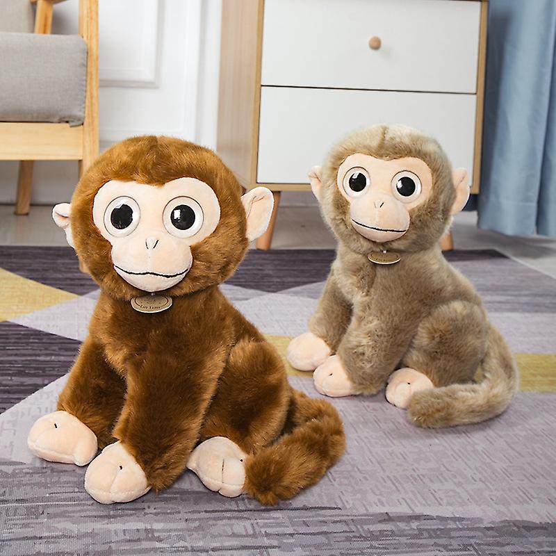 17/30cm Cute Monkey Doll Plush Toy Cartoon Soft Pillow Plush Stuffed ...