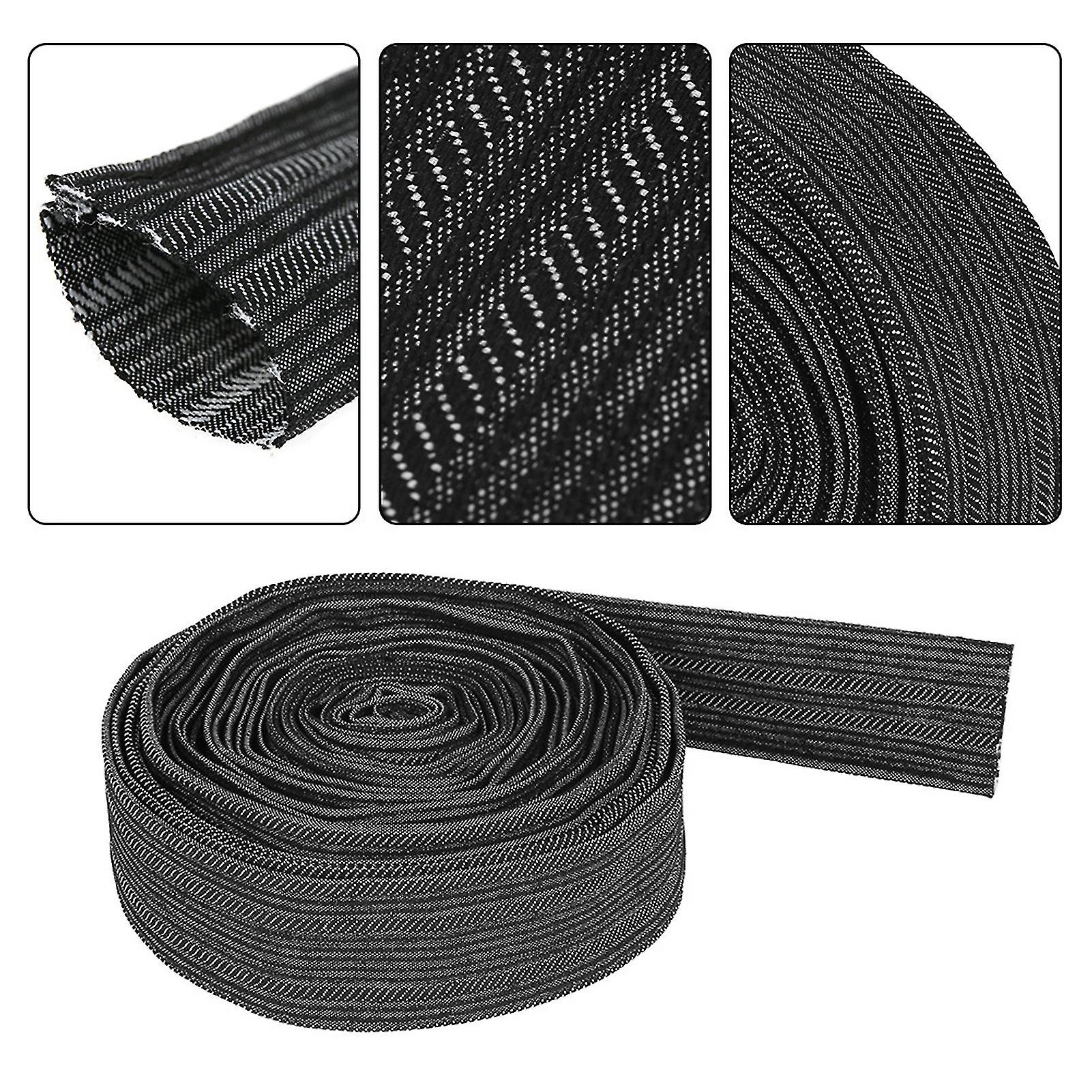 Nylon Protective Sleeve, 7.5 Meter Flexible Cable Sleeve Cover For ...