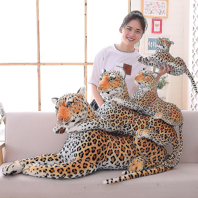 30-120cm Big Panther Plush Toys Giant Panther Soft Stuffed Animal ...