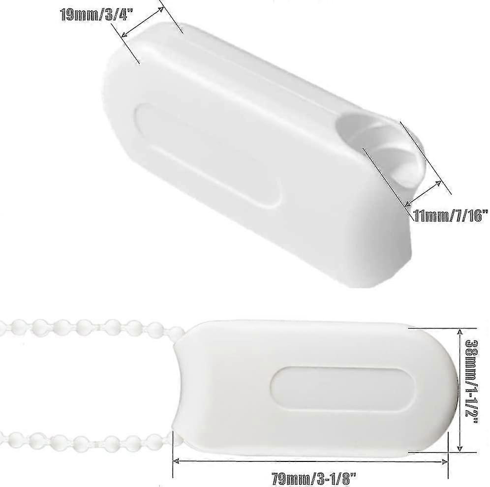 Plastic Pull String Pendants Curtain Cord Weights Window Shutter Safety ...