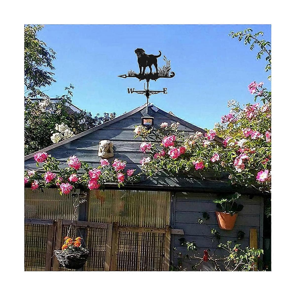 Dog Metal Weather Vane,Weathervane Silhouette,Garden Decorative Wind ...