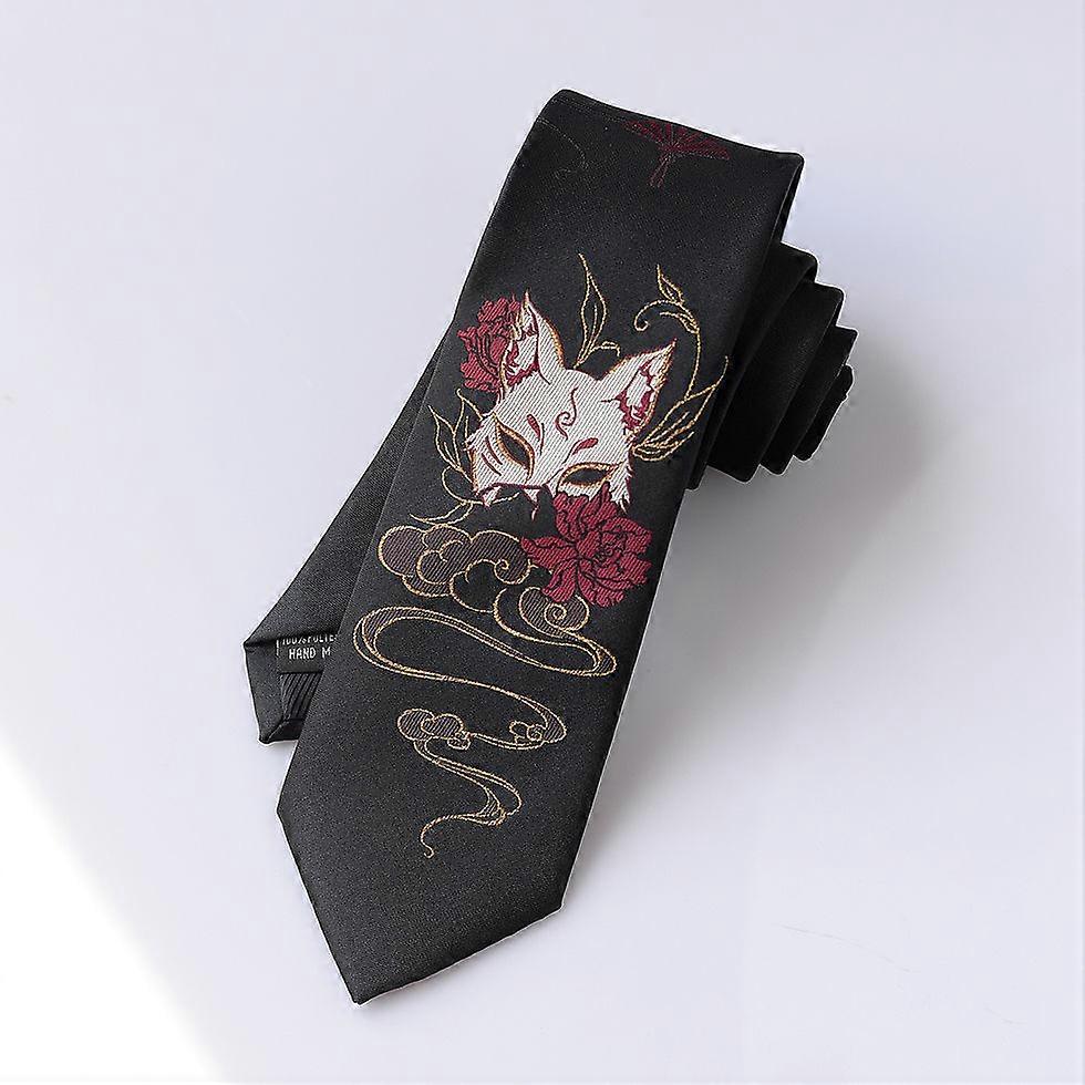Anime Fox Necktie Cosplay Jk Clothing Kawaii Neck Tie Accessories Props ...