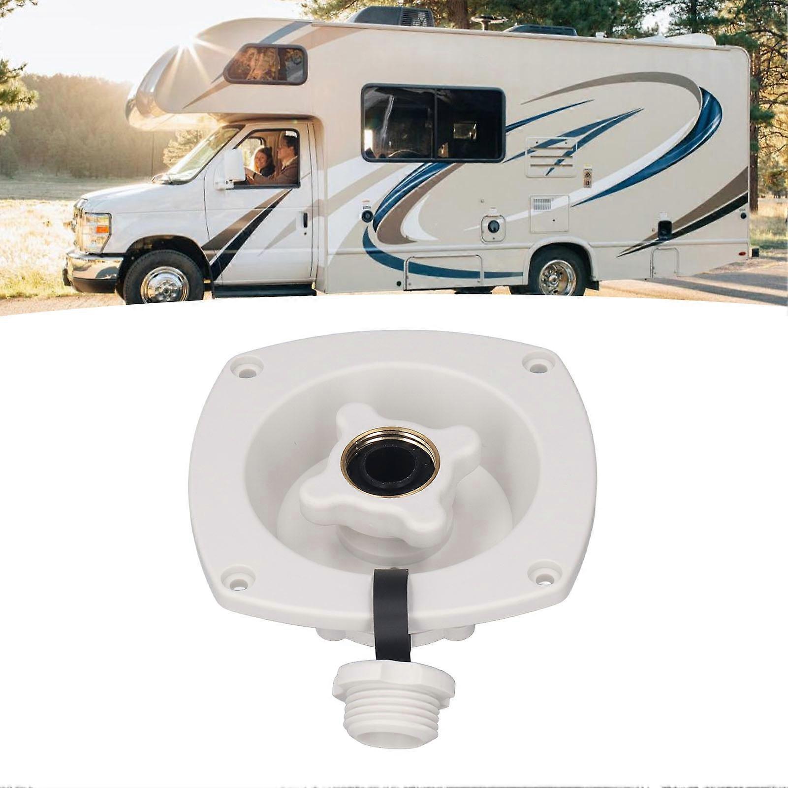 Rv Wall Mount Water Inlet Pressure Regulated City Water Entry with ...