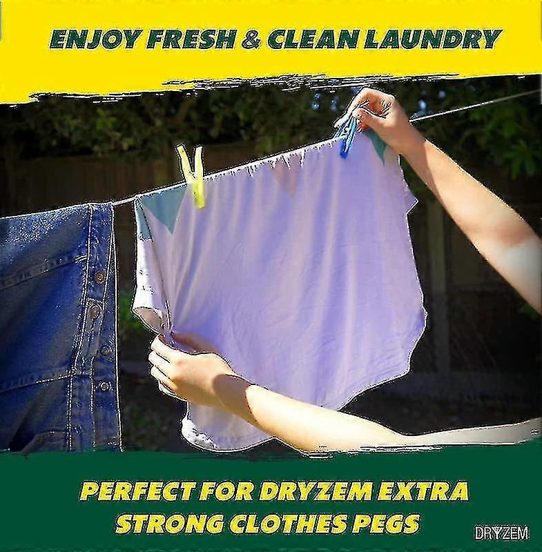 Washing Line Rope 50m 100ft | Steel Washing Line Heavy Duty | Clothes ...