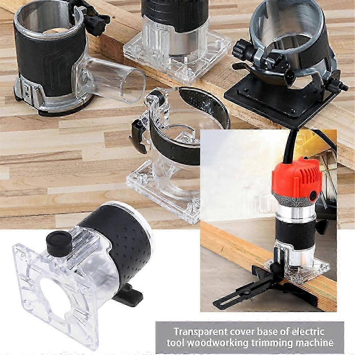 Wood Router Base Electric Trimmer Base Woodworking Trimming Milling ...