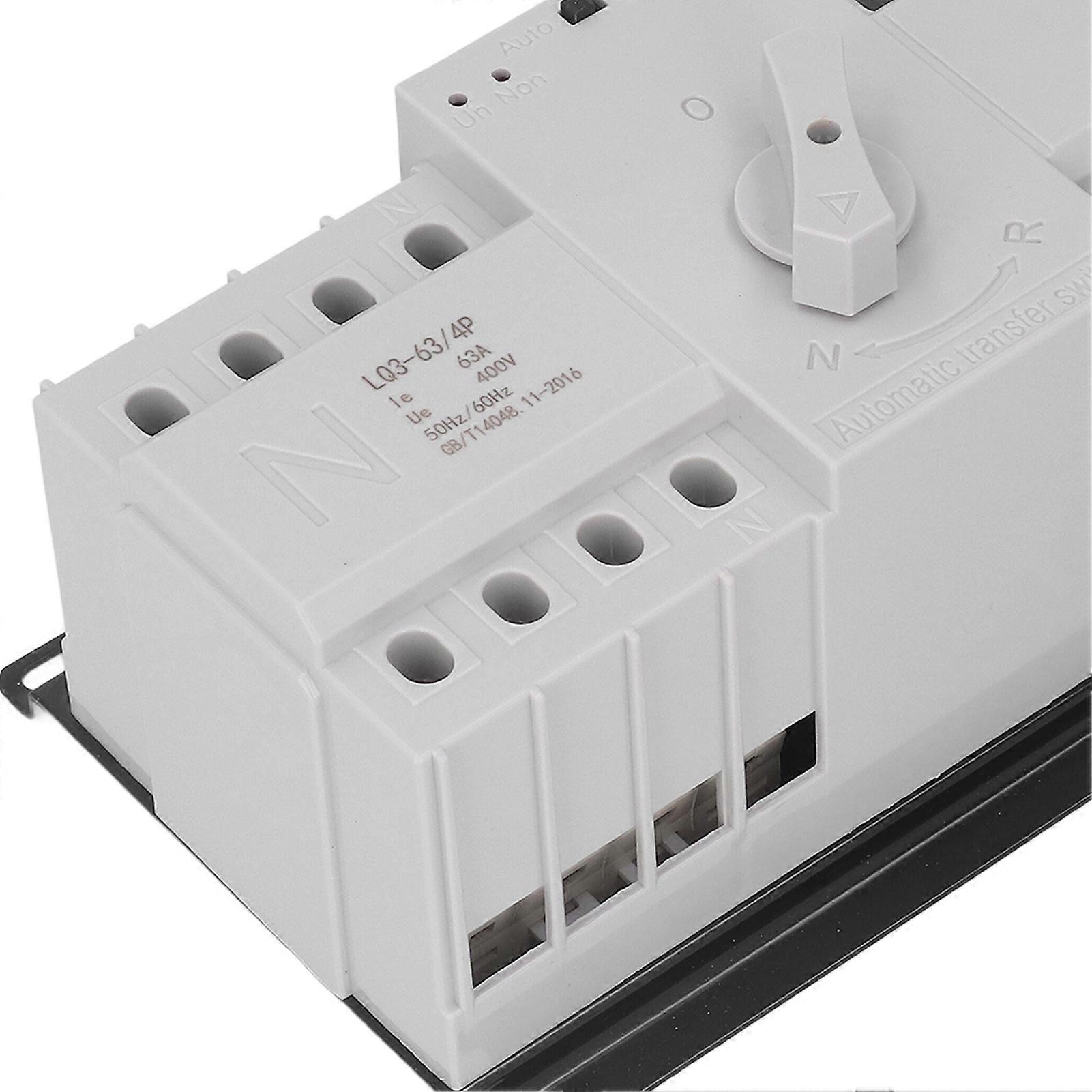 Dual Power Automatic Transfer Switch 4P CB Grade Dual Power Generator ...