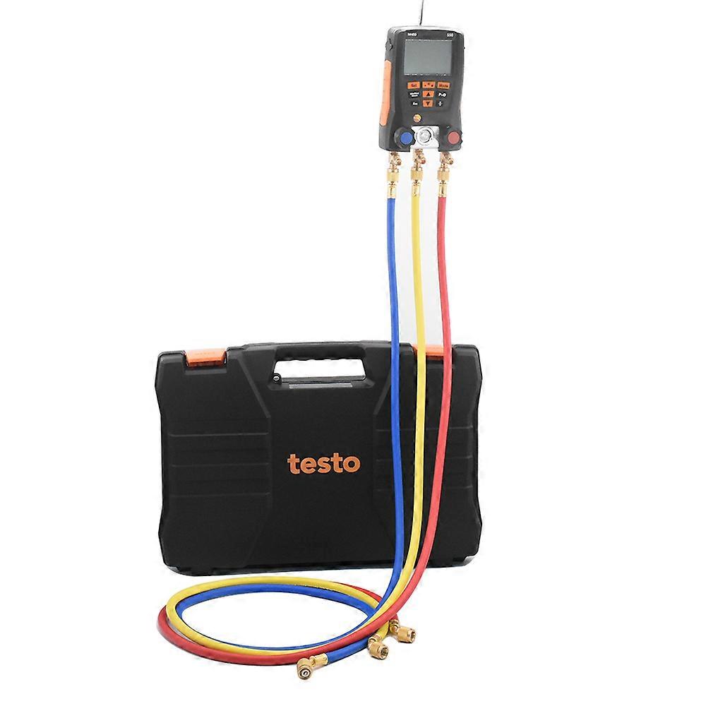 Testo 550s/557/549 Gauge Refrigeration Digital Manifold Electic with ...