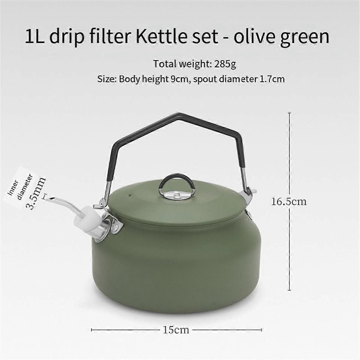 Green Outdoor Kettle Kitchen Kettle Professional Kettle Outdoor ...